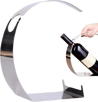 Generic Weinflaschenhalter - Aufsatz-Weinregal, Mehrzweck-Rotweinhalter, Weinflaschenhalter f&uuml;r einzelne Flasche, Wein-Organizer f&uuml;r Arbeitsplatte, Weinst&auml;nde