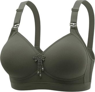 Generic Soutien-gorge pour femme surdimensionn&eacute; sans acier &eacute;vacuant la transpiration, respirant et dos sans fronces avec sous-v&ecirc;tement de soutien sup&eacute;rieur r&eacute;