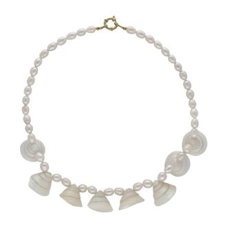 Notre-V Maris Necklace - - Accessories - Damen - Beige - ONE SIZE