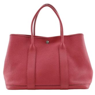 Herm&egrave;s Pre-owned Tissu sacs-main - Femme - Pre-owned - Rouge - Taille: ONE Size
