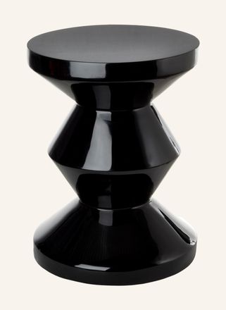 Pols Potten Polspotten Hocker Zig Zag schwarz