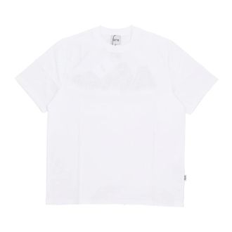 Arte Homme, Tops, Blanc, Taille: XL T-shirt imprim&eacute; bloc