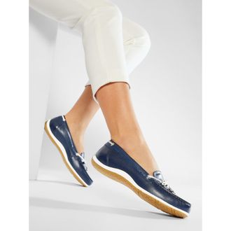 Geox Mokassins Geox D Vega Moc B D92DNB 043BC C4EA5 Dunkelblau