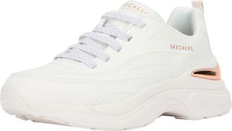 Skechers Damen Hazel Step N Flow, Weißes Hot Melt Mesh, 35.5 EU