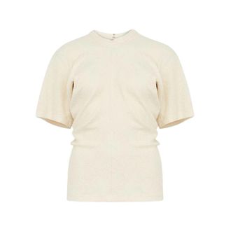 Acne Studios T-Shirt - - Tops - Damen - Beige - S