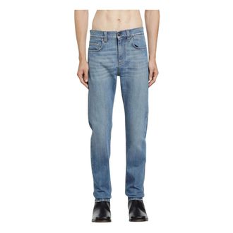 Versace Jean droit fusel&eacute; - Homme - Jeans - Bleu - Taille: W32