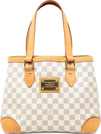 Louis Vuitton sac porté épaule Hampstead PM (2008) - Blanc