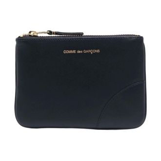 Comme Des Gar&ccedil;ons unisex, Accessoires, Bleu, Taille: ONE Size Classic Leather Line Wallet