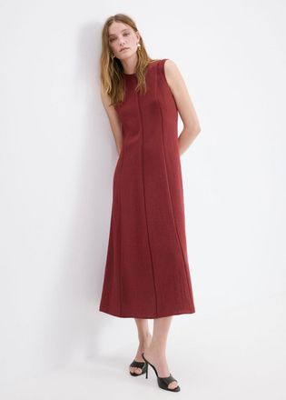Mango Godet-Kleid in A-Linie kirschrot - Damen - XS - MANGO