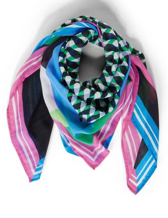 Street One Damen Halstuch Bedruckt, Multicolor, A