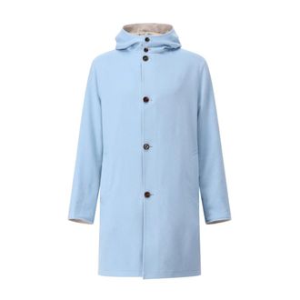 Kired Kired, Homme, Manteaux, Bleu, Taille: XL Manteaux croisés