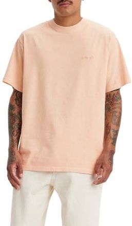 Levi's Red Tab Vintage Tee T-Shirt Homme, Garment Dye Pale Peach, L