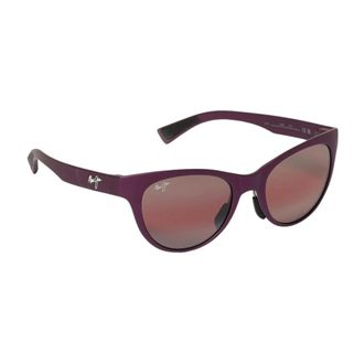 Maui Jim Homme, Accessoires, Rose, Taille: ONE Size Lunettes de soleil Cat Eye m&eacute;talliques roses