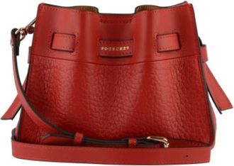 Pourchet Femme, Sacs, Rouge, Taille: ONE Size Petit &eacute;paule