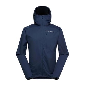 La Sportiva Winddichte Kletterjacke Wall Breeze Stretch - - Jackets - Herren - Blau - S