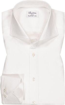 Stenströms Herren Hemd weiß Baumwolle