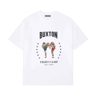 Cole Buxton Fight Camp T-Shirt - - Tops - Herren - Wei&szlig; - XL