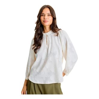 In Front IN Front, Femme, Blouses et Chemises, Blanc, Taille: 44 FR Blouses & Chemises