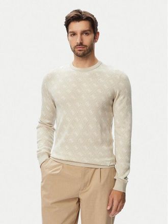 Guess Pullover M6YR11 Z0916 Hellbeige Regular Fit