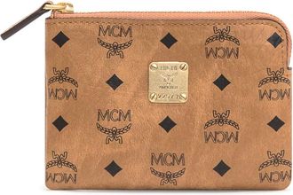 MCM Mcm, Femme, Accessoires, Brun, Taille: ONE Size Aren Card Pouch