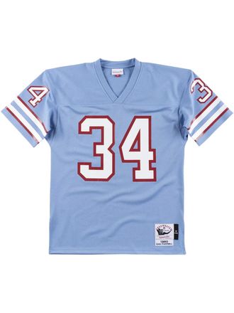 Mitchell & Ness haut Earl Campbell Oilers Authentic (1980) - Bleu