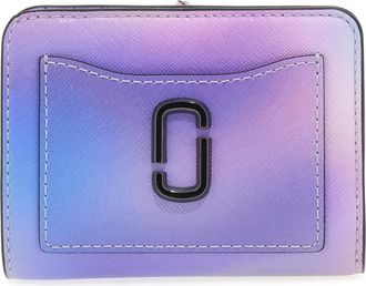 Marc Jacobs Damen The MINI COMPACT Wallet Bag, Blue Multi