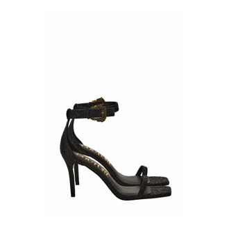 Versace Jeans Couture Femme, Chaussures, Noir, Taille: 40 EU High Heel Sandales