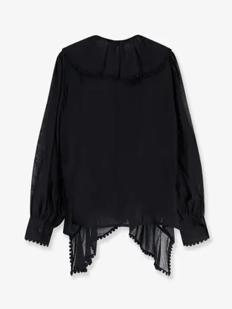 Actualee Womens Shirt Black Lyocell