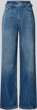 Paco Rabanne Regular Fit Bootcut-Jeans mit Paperbag-Bund