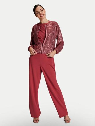 Swing Sweatshirt 4AH00600 Rot Regular Fit