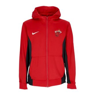 Nike NBA Dri-Fit Showtime Full-Zip Hoodie - - Sport - Herren - Rot - XS