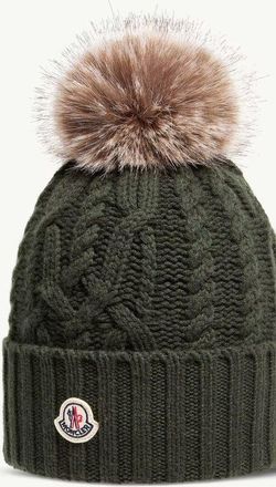 Moncler L20933B00041M1127877 Winter Hat - Khaki