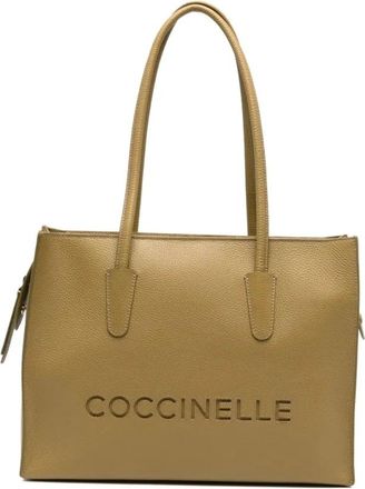 Coccinelle Femme, Sacs, Vert, Taille: ONE Size Handbag Grained Seagrass