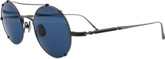 Matsuda Lunettes de Soleil M3143 SUN ANTIQUE SILVER/BLUE GREY 45/22/145 unisexe