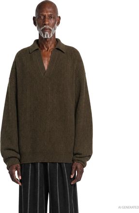 Uma Wang Long Sleeve Polo