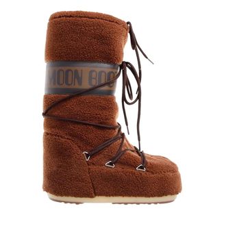 Moon Boot Winterboots - Mb Icon Fleece - Gr. 35_38 - in Braun - für Damen