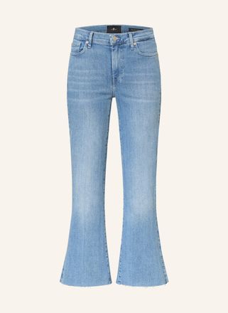 7 For All Mankind Jeans Cropped Dojo blau