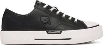 Karl Lagerfeld Sneakers aus Stoff Kampus Max III KL50470N Schwarz