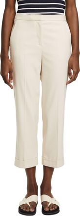 Esprit Collection Damen 023eo1b306 Hose, 290/Light Beige, 36