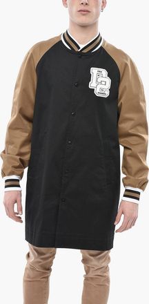 Dsquared2 Varsity-Mantel aus Stretch-Baumwolle Dsquared2