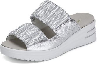 Waldl&auml;ufer Plateau-Pantolette Dina Waldl&auml;ufer silber