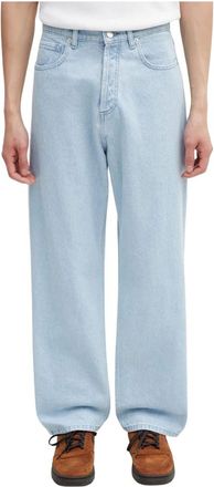 Maison Kitsun&eacute; Jean large - Homme - Jeans - Bleu - Taille: W33