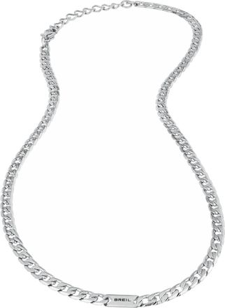 Breil Herrenhalskette GROOVY Kollektion TJ1980 - Edelstahl Schmuck mit Metallverschluss - 47 cm Länge