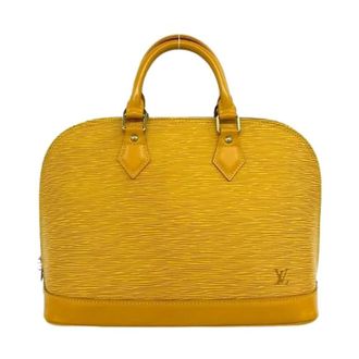 Louis Vuitton Pre-owned Alma Epi Leder Handtasche - - Pre-owned - Damen - Gelb - ONE SIZE