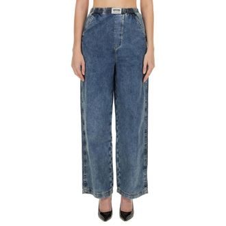 Moschino Femme, Jeans, Bleu, Taille: W25 Jeans amples