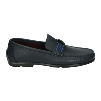 Valentino Blaue Slip-On Schuhe mit Gummisohle - - Shoes - Herren - Blau - 40 EU