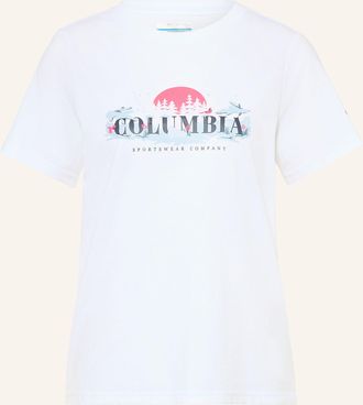 Columbia T-Shirt Rolling Bend weiss