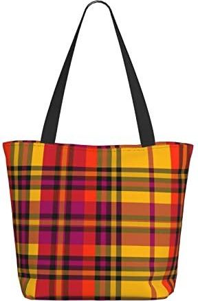 AOOEDM Sac &agrave; provisions pour dames &agrave; motif de style &eacute;cossais 13x11x7in.Le cadeau parfait pour la Saint-Valentin.Cest de la Saint-Valentin pour maman, fille, 