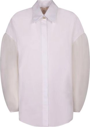 Genny Femme, Blouses et Chemises, Blanc, Taille: 40 FR 80Aal649 N0718 003