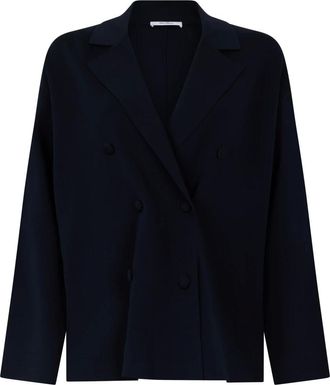Max Mara Femme, Vestes, Noir, Taille: 40 FR Veste crois&eacute;e
